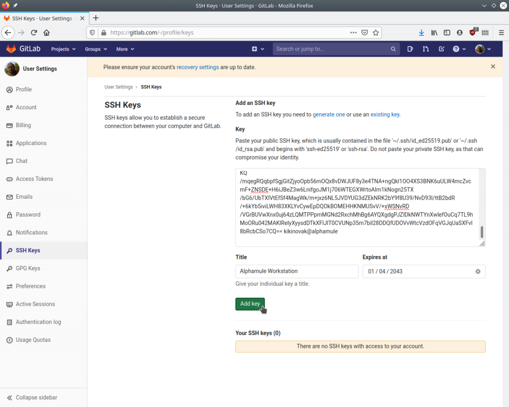 Prise en main de GitLab – Le blog technique de Microlinux